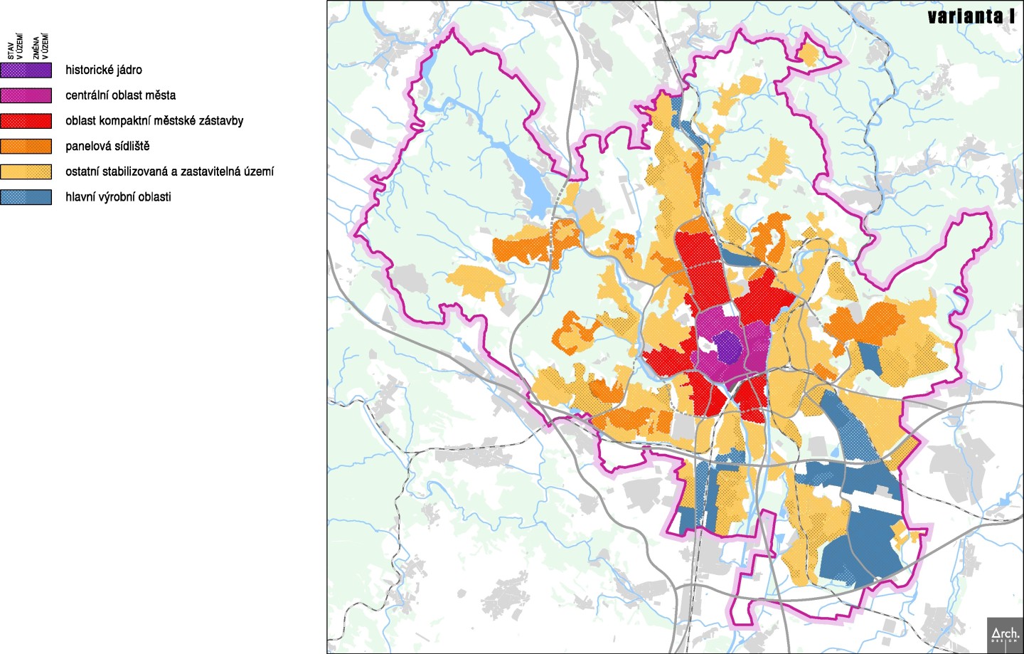 Územní plán města Brna – Arch.Design