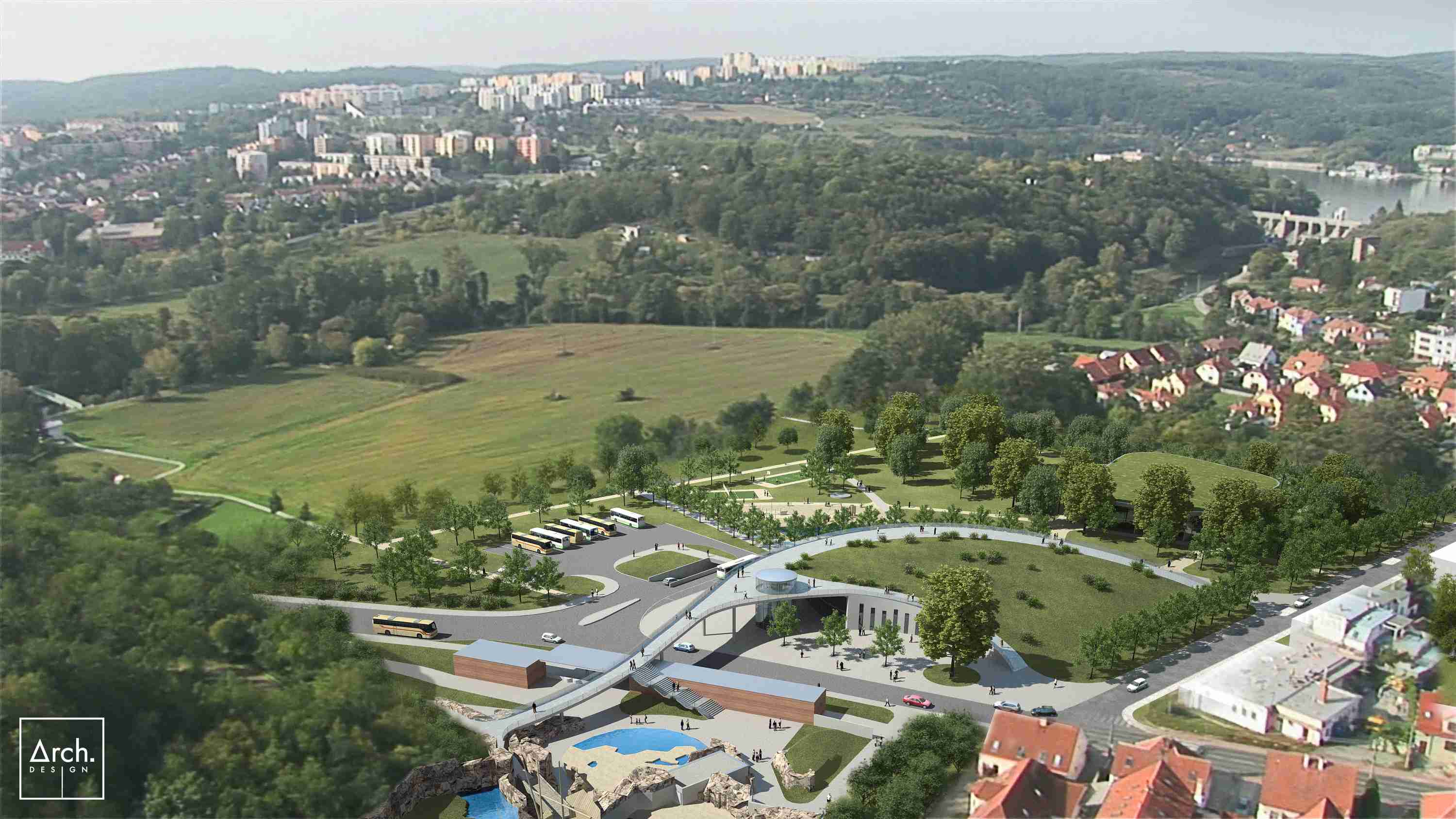 ZOO Brno – nový vstupní areál - Arch.Design