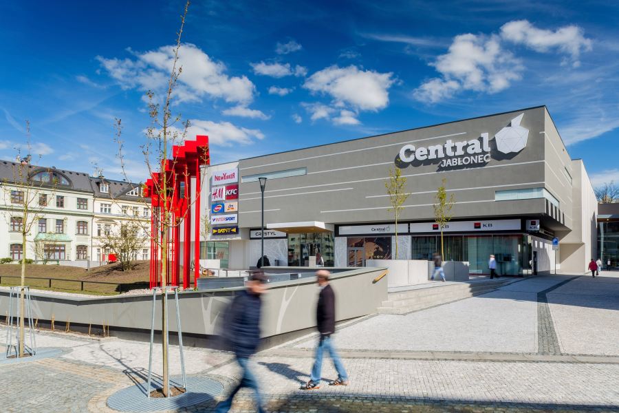 Obchodní centrum CENTRAL Jablonec – Arch.Design