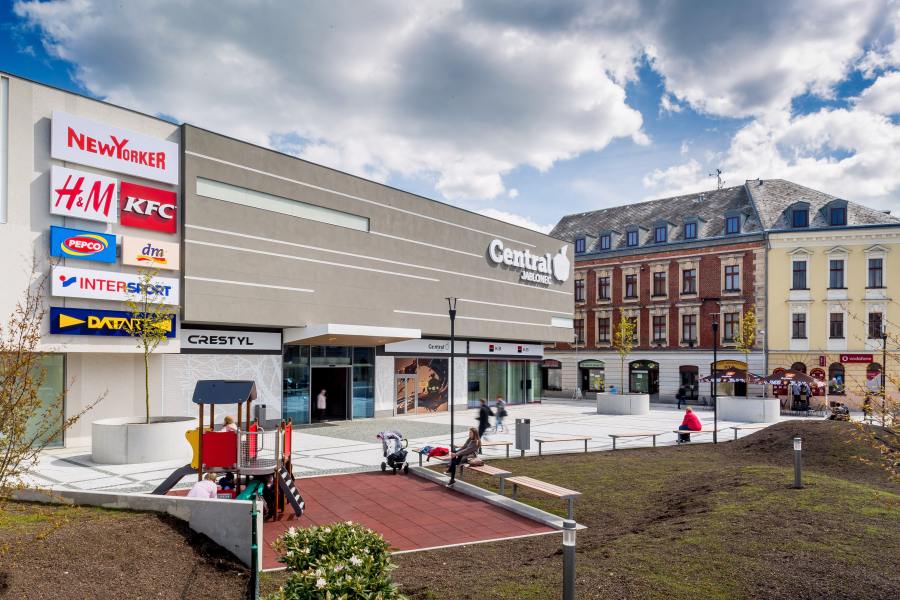 Obchodní centrum CENTRAL Jablonec – Arch.Design