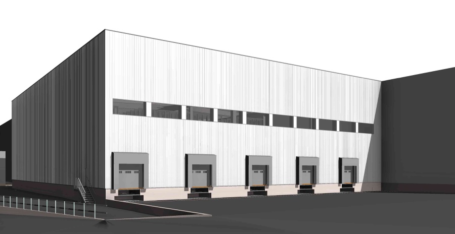 Přístavba haly Rakona – Arch.Design